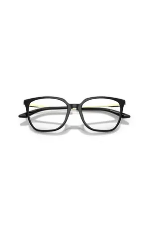 Armani Exchange 52mm Irregular Optical Glasses - Black