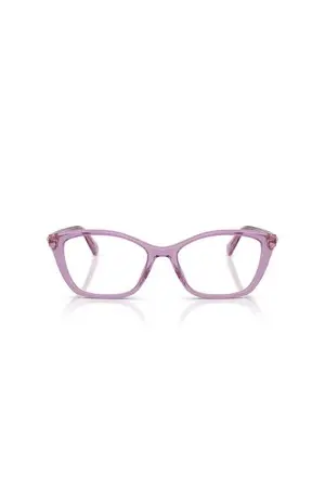 SWAROVSKI 52mm Rectangle Optical Glasses - Violet
