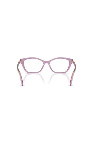 SWAROVSKI 52mm Rectangle Optical Glasses - Violet