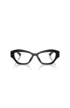 FERRARI 53mm Cat Eye Optical Glasses - Black