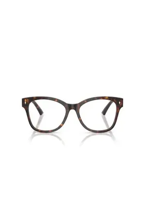 JIMMY CHOO 54mm Square Optical Glasses - Tortoise