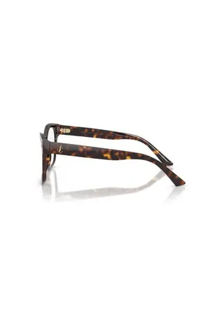 JIMMY CHOO 54mm Square Optical Glasses - Tortoise