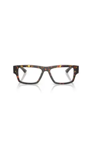 FERRARI 54mm Rectangle Optical Glasses - Tortoise