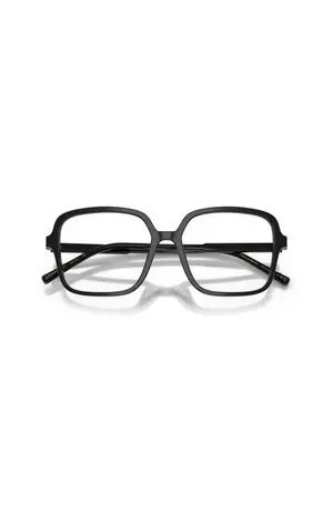 Dolce & Gabbana 53mm Square Optical Glasses - Black
