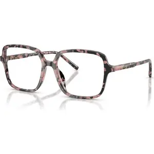 Dolce & Gabbana 53mm Square Optical Glasses - Tortoise