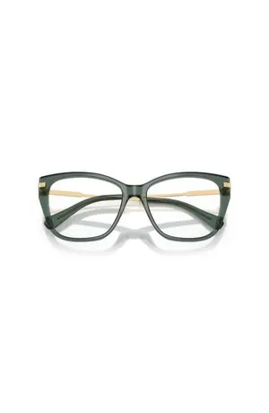 SWAROVSKI Cat Eye Optical Glasses - Green