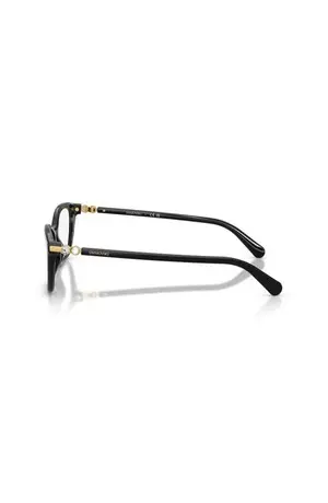 SWAROVSKI Rectangle Optical Glasses - Black