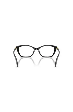 SWAROVSKI Rectangle Optical Glasses - Black