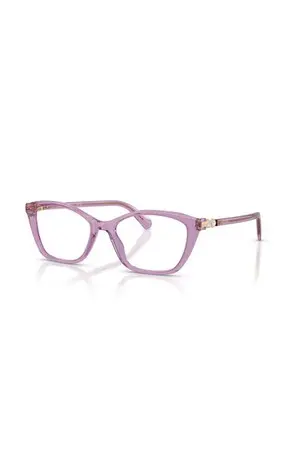 SWAROVSKI 54mm Rectangle Optical Glasses - Violet