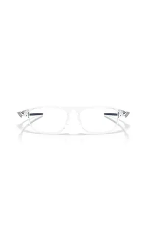 Oakley 53mm Rectangle Optical Glasses - Transparent