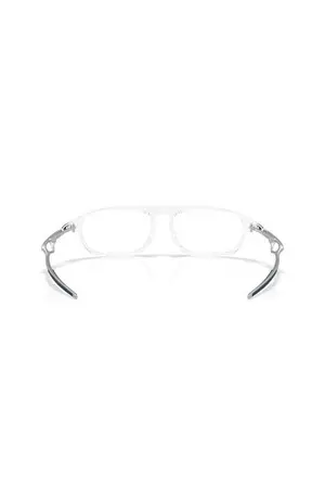 Oakley 53mm Rectangle Optical Glasses - Transparent