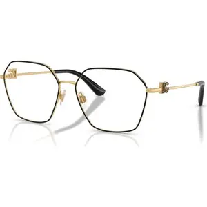 Dolce & Gabbana 56mm Phantos Optical Glasses - Black