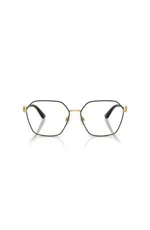 Dolce & Gabbana 56mm Phantos Optical Glasses - Black