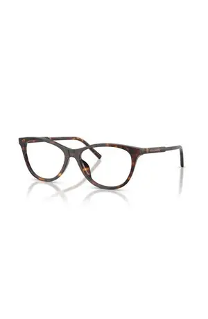 Dolce & Gabbana 55mm Cat Eye Optical Glasses - Tortoise