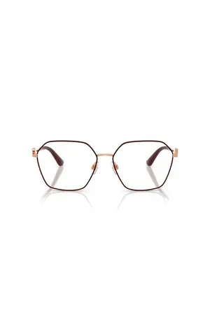 Dolce & Gabbana 56mm Phantos Optical Glasses - Copper