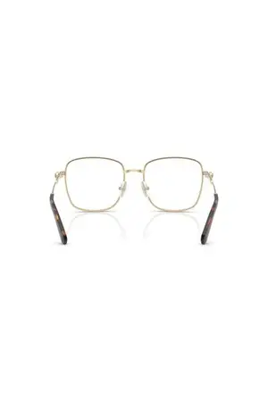 SWAROVSKI 55mm Square Optical Glasses - Gold
