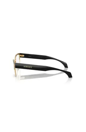 Versace 53mm Cat Eye Optical Glasses - Black