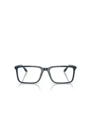 Armani Exchange 54mm Square Optical Glasses - Blue