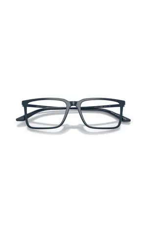 Armani Exchange 54mm Square Optical Glasses - Blue