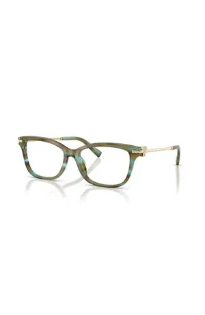 Tiffany & Co. 53mm Rectangle Optical Glasses - Blue