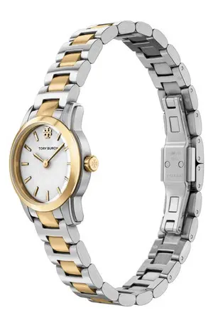 Tory Burch Mini Miller Bracelet Watch - Two Tone
