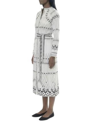 AREA STARS Diya Midi Shirt Dress