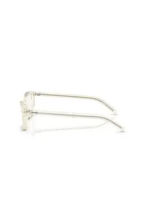 Prada 52mm Oval Optical Glasses - Brown