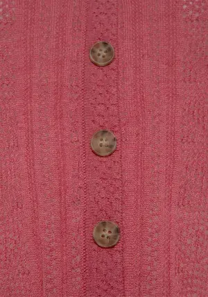 LASCANA Short Sleeve Open Knit Top