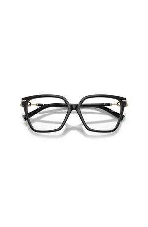 Tiffany & Co. 53mm Square Optical Glasses - Black