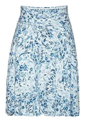 LASCANA Floral Flared Skirt