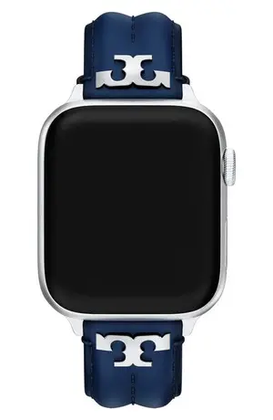Tory Burch Kira Leather Apple Watch® Band