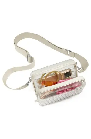 AWAY The Stadium Crossbody Bag - Clear