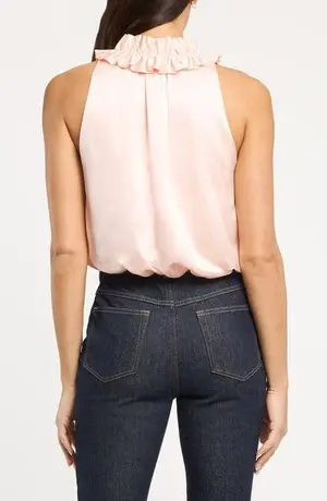 Cinq À Sept Lucianna Silk Bubbletop - Rosy Cloud