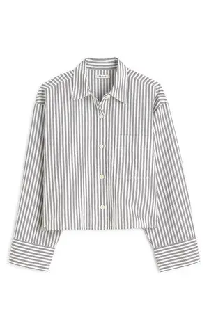 Madewell Linen And Cotton Button-up Shirt