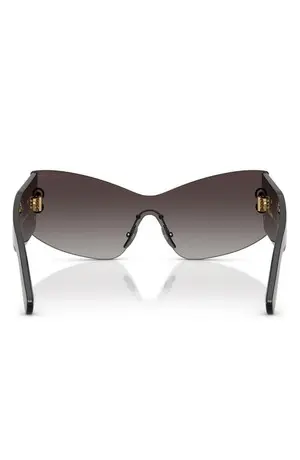 Dolce & Gabbana 142mm Cat-eye Sunglasses - Black/grey Gradient