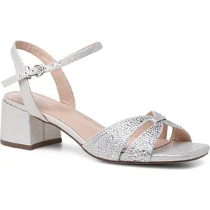 Paradox London Pink Mid Heel Sandals For Women