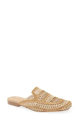 CHOCOLAT BLU Charlie Woven Mule - Tan Combo