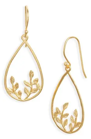 KIARA BY KI-ELE Eden Petite Teardrop Earrings - Gold