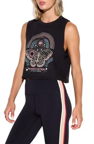 Spiritual Gangster Manifest Spirit Crop Top