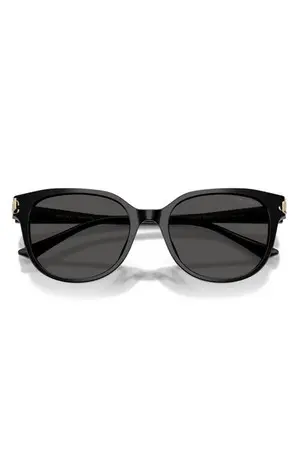 JIMMY CHOO 55mm Gradient Phantos Sunglasses - Black/dark Grey