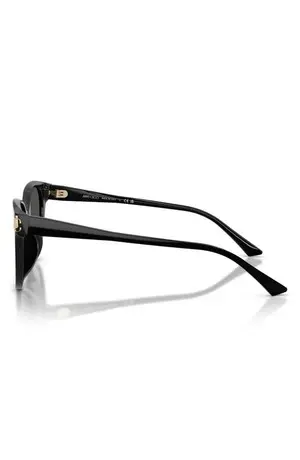 JIMMY CHOO 55mm Gradient Phantos Sunglasses - Black/dark Grey