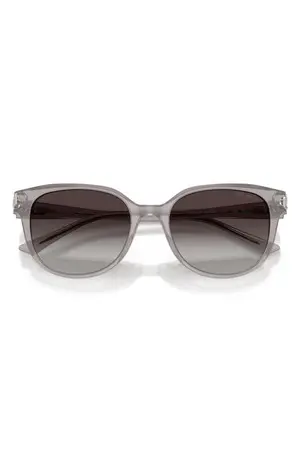 JIMMY CHOO 55mm Gradient Phantos Sunglasses - Opaline Gray/gradient Gray