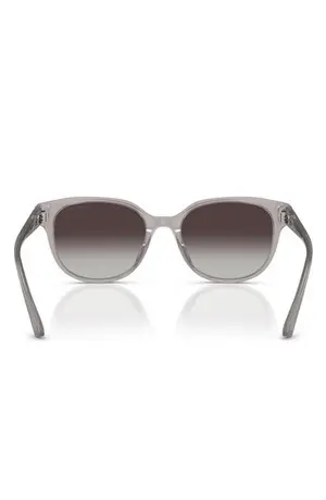 JIMMY CHOO 55mm Gradient Phantos Sunglasses - Opaline Gray/gradient Gray