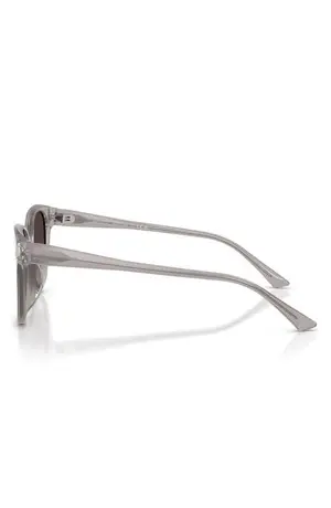 JIMMY CHOO 55mm Gradient Phantos Sunglasses - Opaline Gray/gradient Gray