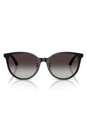 JIMMY CHOO 54mm Phantos Sunglasses - Black/gradient Gray