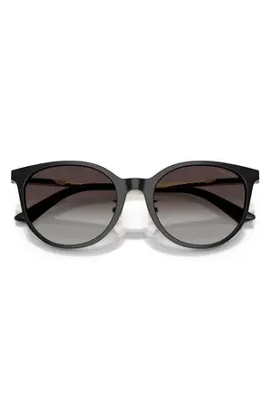 JIMMY CHOO 54mm Phantos Sunglasses - Black/gradient Gray