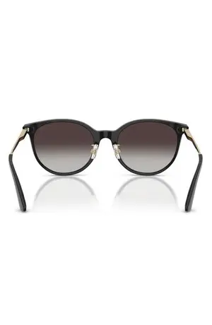 JIMMY CHOO 54mm Phantos Sunglasses - Black/gradient Gray