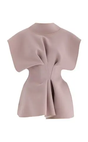 Maticevski Endure Pleated Top - Pink