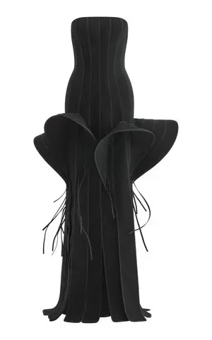 Maticevski Kingdom Strapless Gown - Black