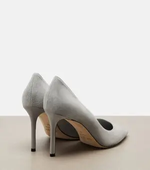 JIMMY CHOO Romy Suede Pointed Toe Pumps